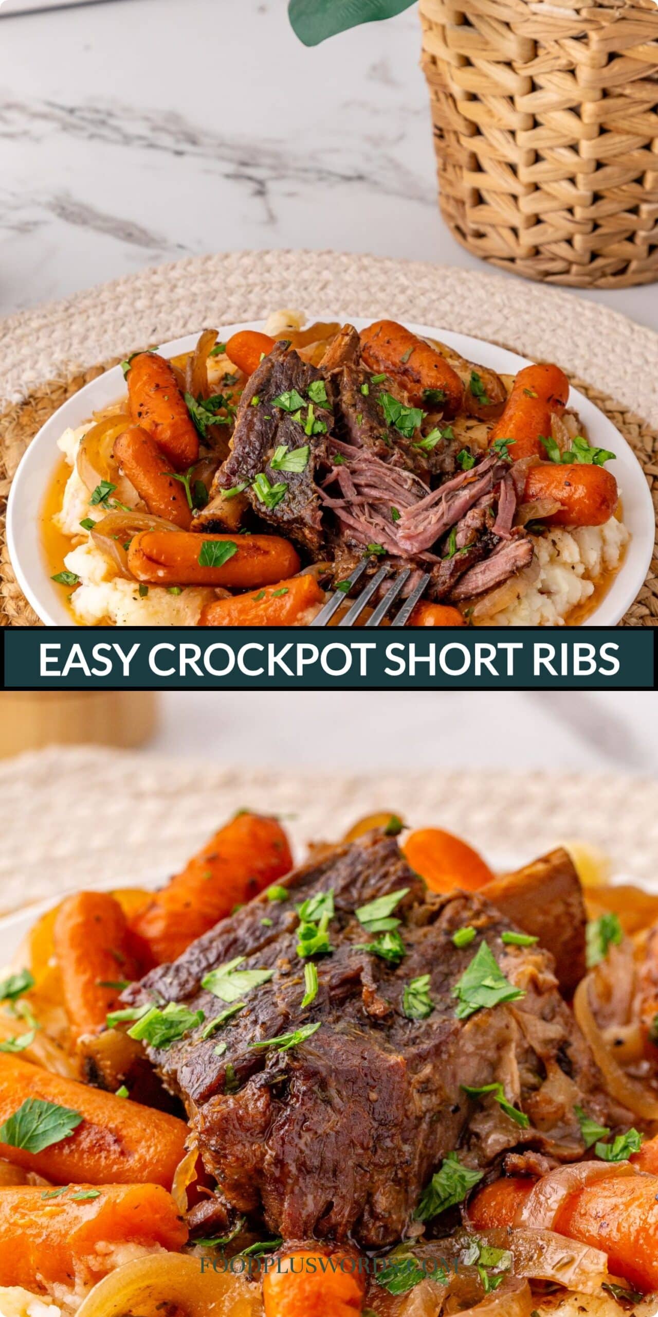Crockpot Beef Short Ribs