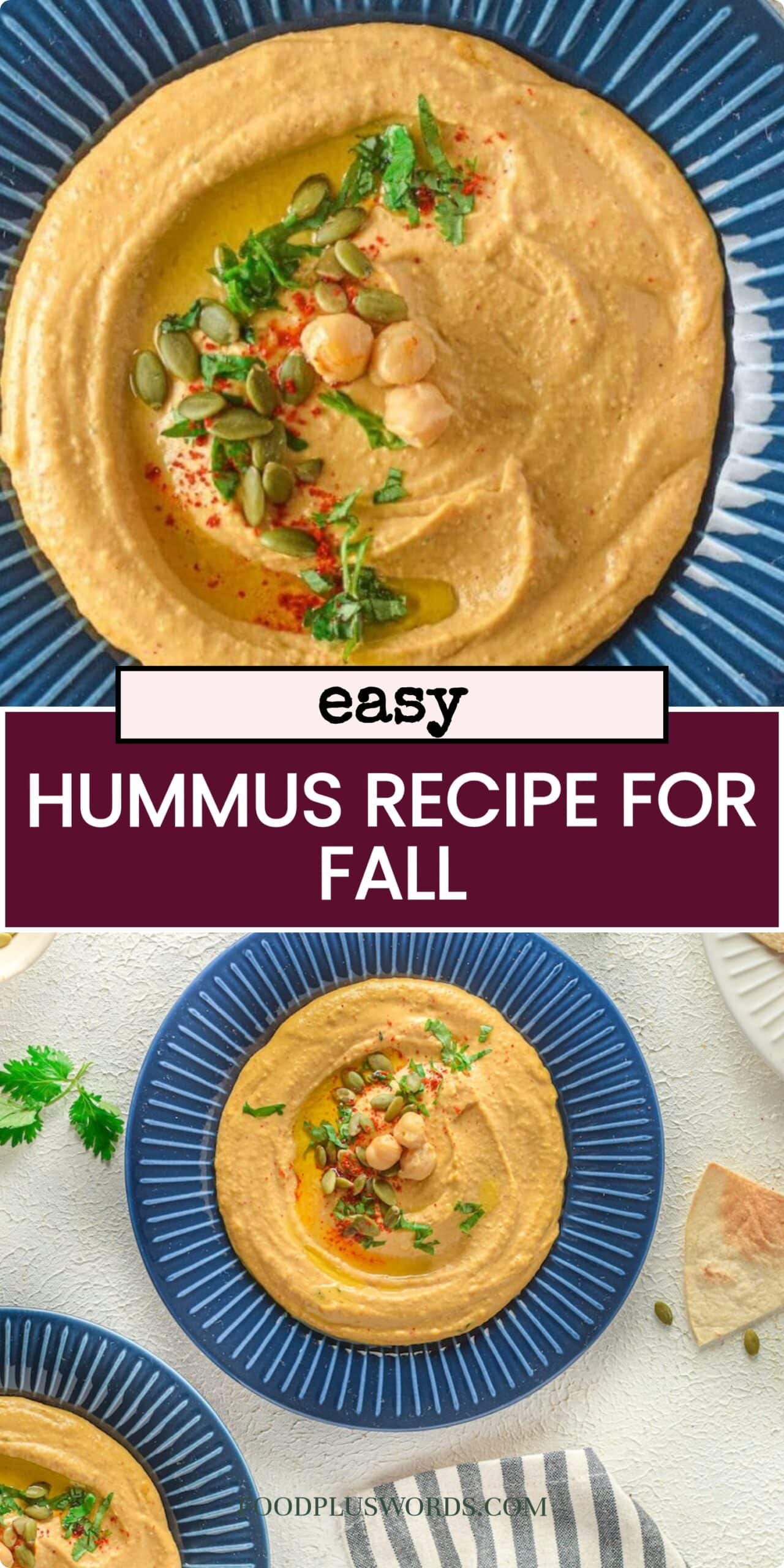 Pumpkin Pie Hummus
