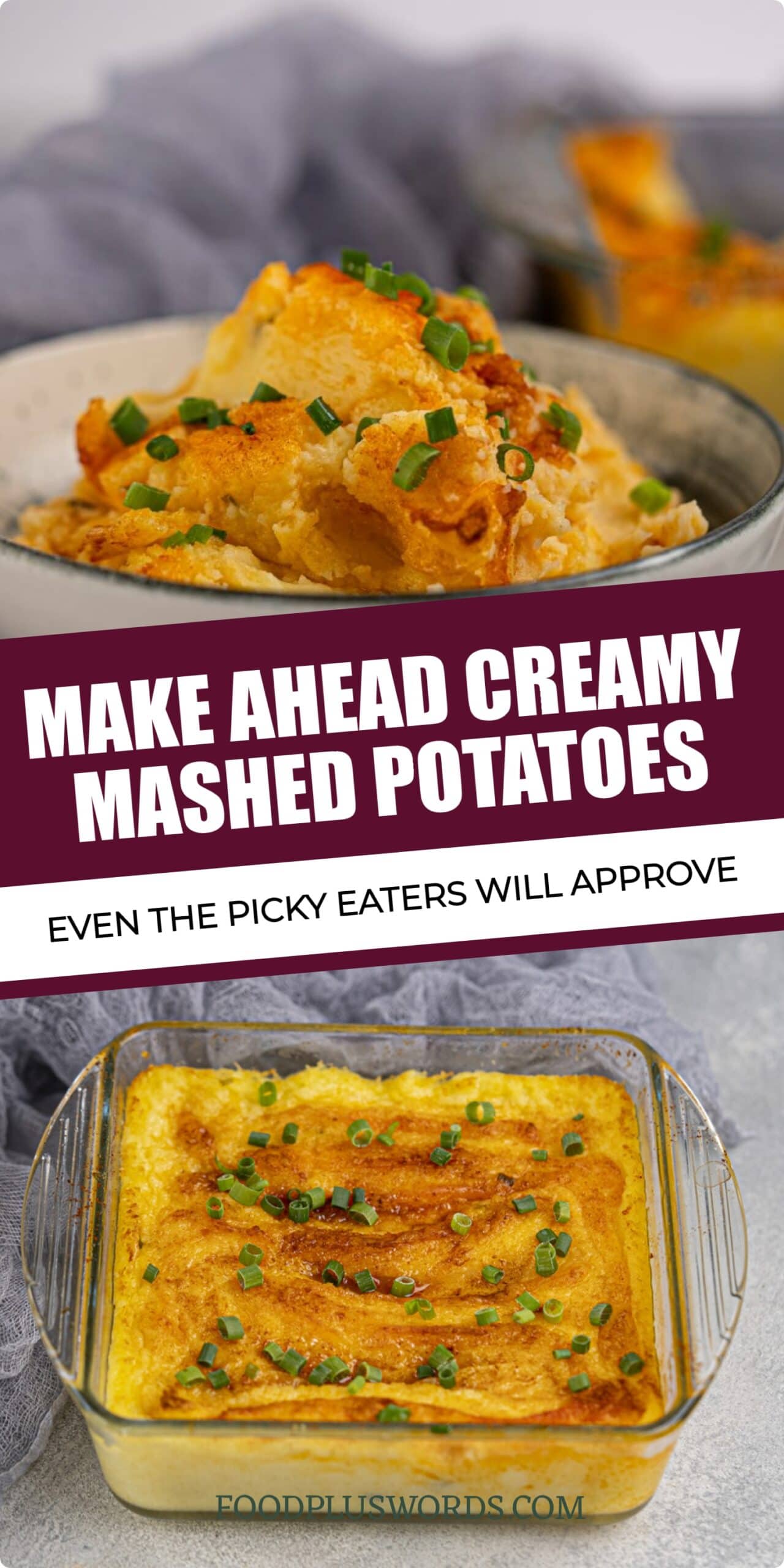 Make Ahead Mashed Potatoes Recipe