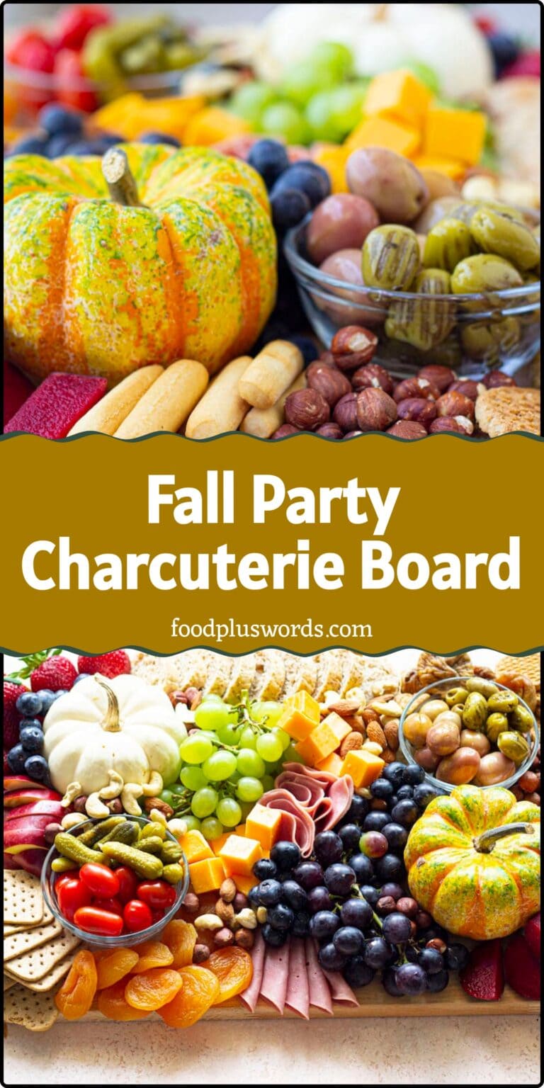 Fall Themed Charcuterie Board